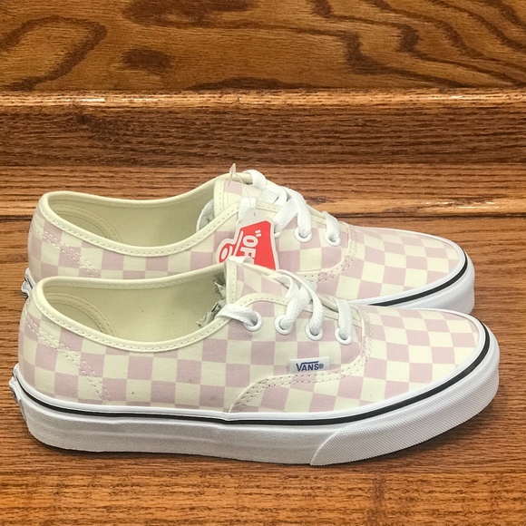Vans | Shoes | Vans Authentic Checkerboard Chalk Pink | Poshmark